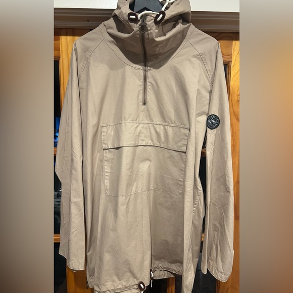 Barbour | Jackets & Coats | Barbour Tan Ben Fogle Anorak Hooded ...
